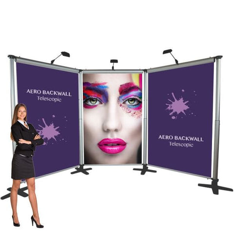 Aero 2 Banner Display Stand - Non Retractable Banner Stands – American ...