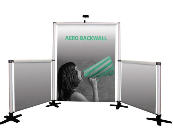 Aero 2 Banner Display Stand - Non Retractable Banner Stands – American ...