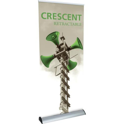 Crescent Retractable Banner Stand – American Image Displays